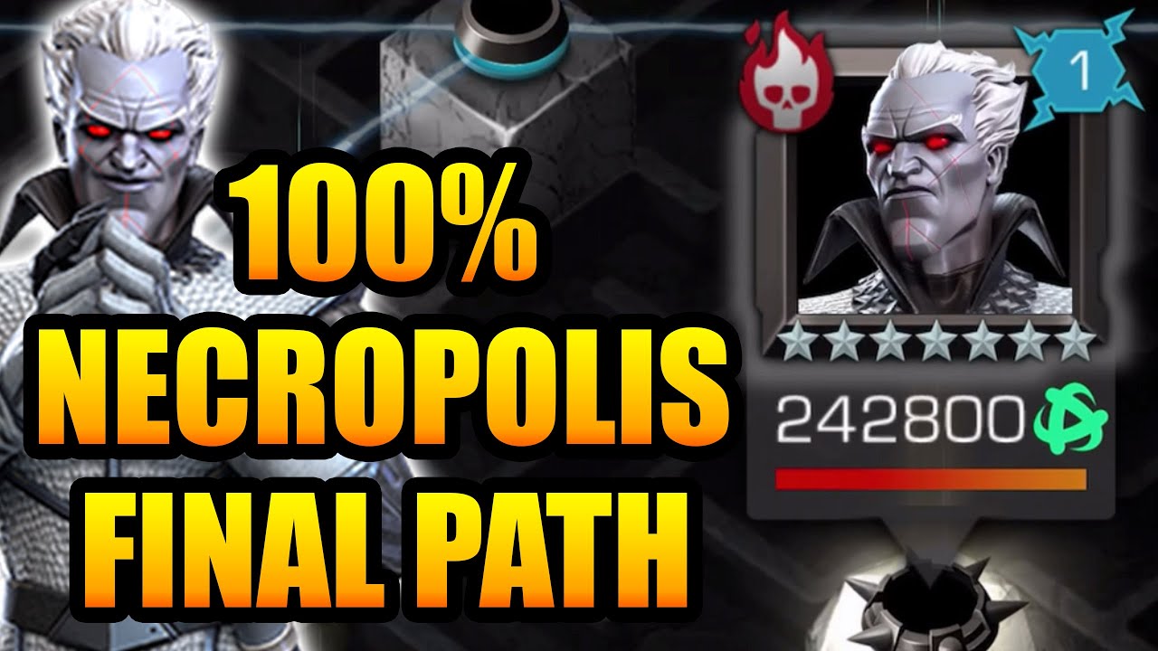 Necropolis 100% Final Path With Aegon - Marvel Contest Of Champions ...