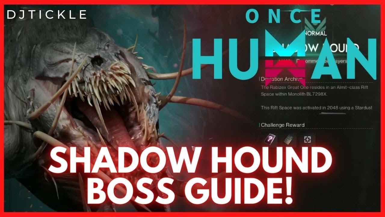 Shadow Hound Full Guide! CBT3 #OnceHuman #oncehumanbeta OnceHumanBeta ...