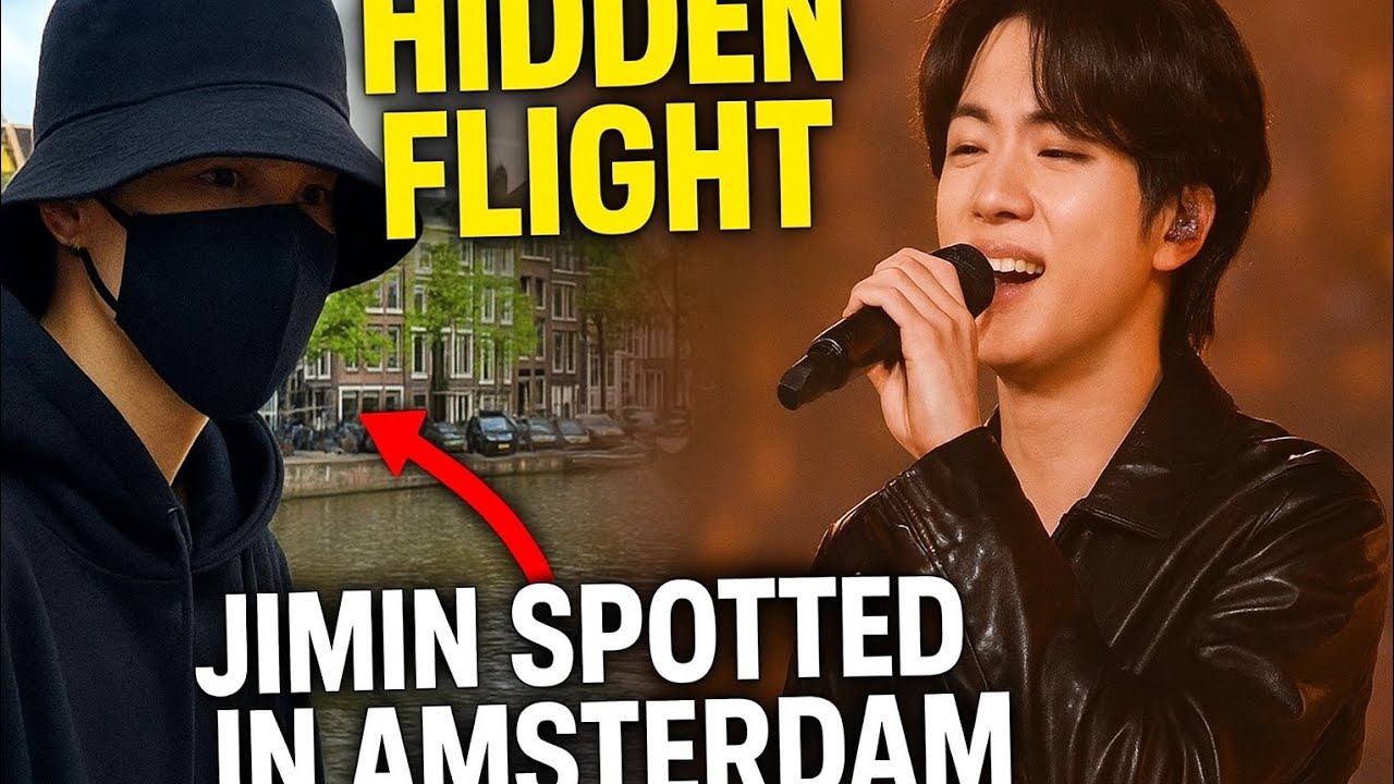 Breaking news. BTS's Jimin's hidden flight turns out to be for Historic ...