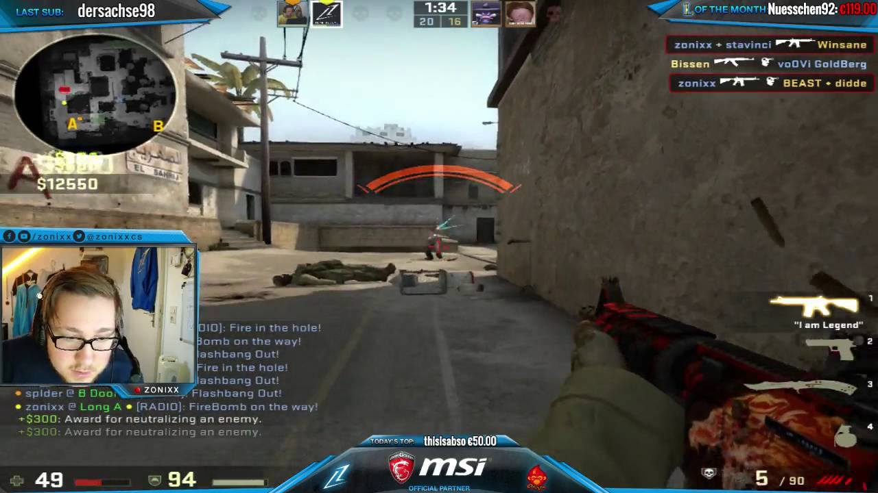 CS:GO - zonixx 4K + Doubleclick - YouTube