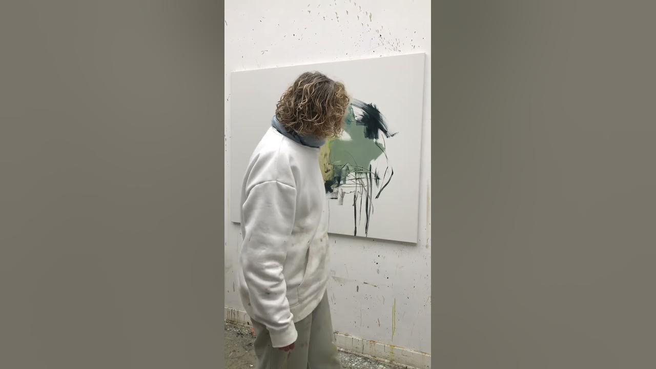 A glimpse of me working on a new collection - YouTube