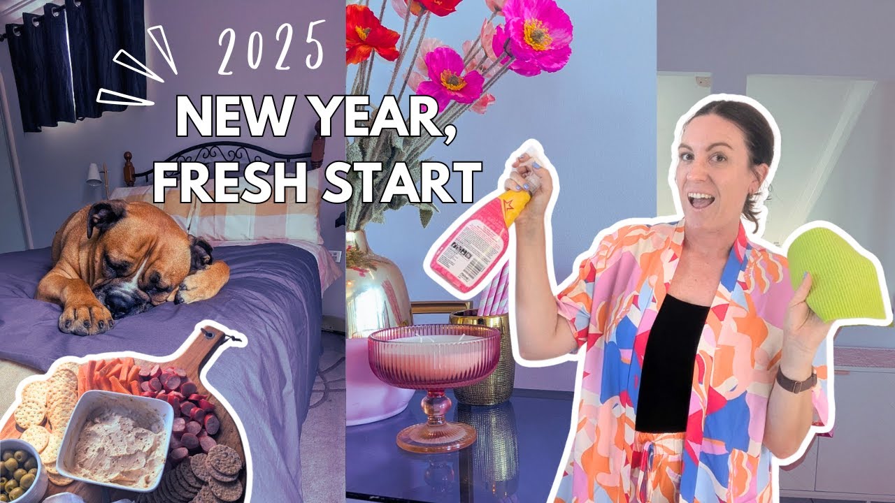 A *PRODUCTIVE* START TO 2025 | cleaning, organising and quietly ...
