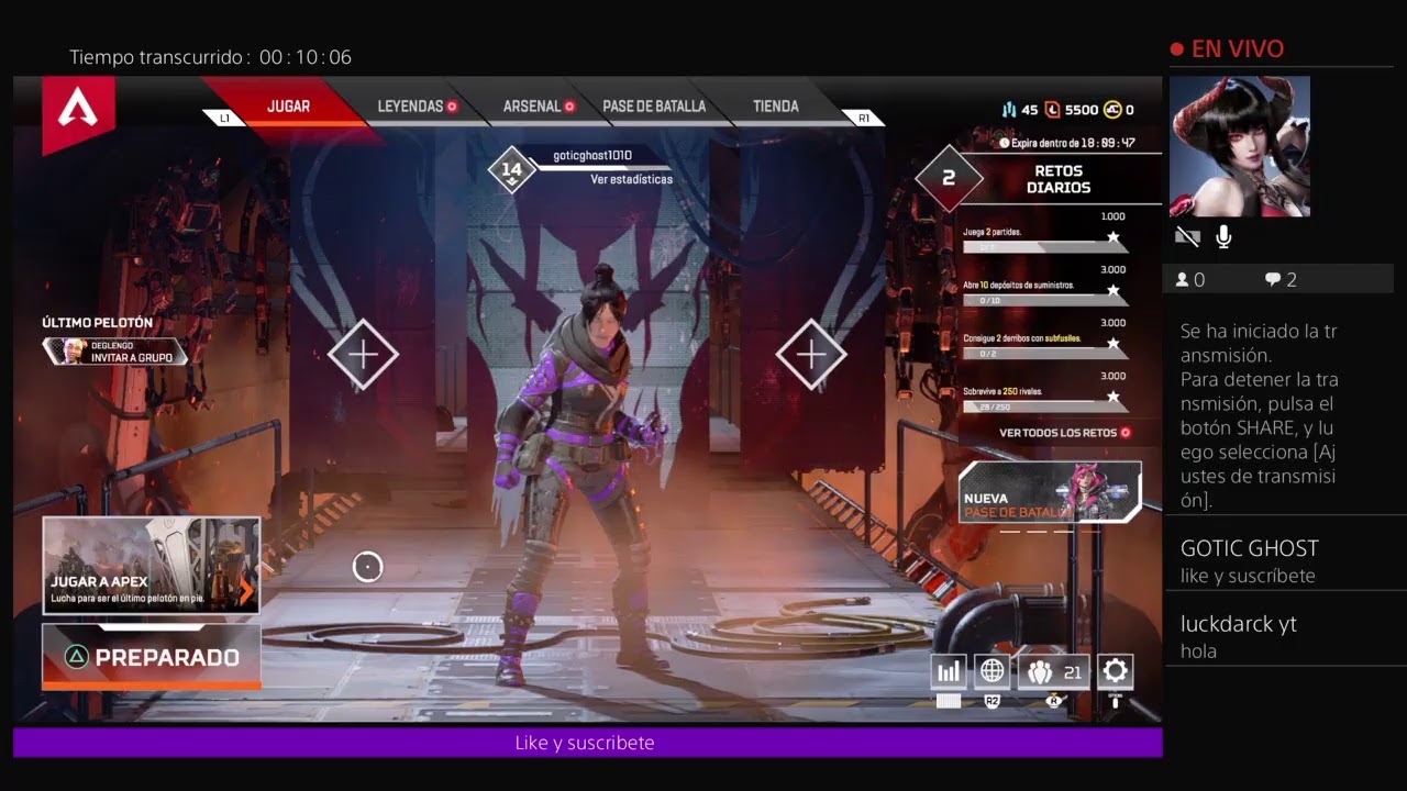 DIRECTO DE APEX LEGENDS T4!!!! - YouTube
