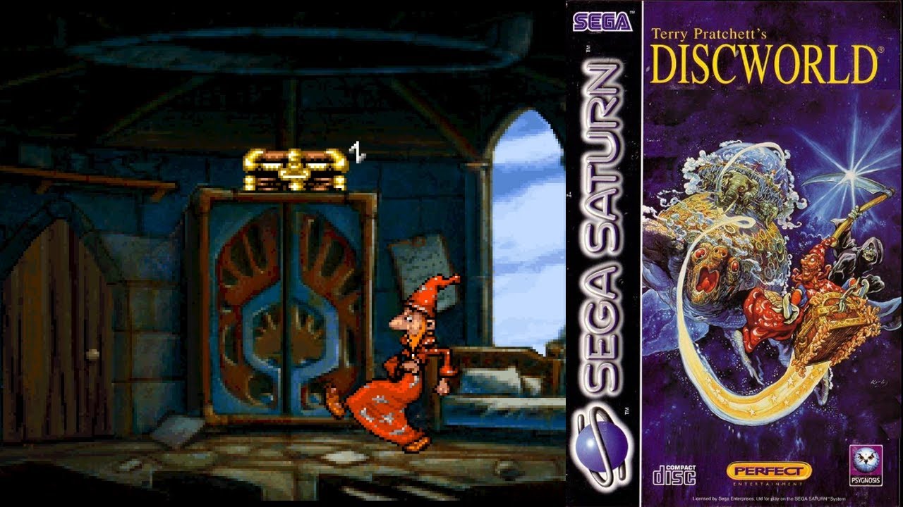 Discworld (1996/Saturn) ディスクワールド Point and Click humoristic adventure ...