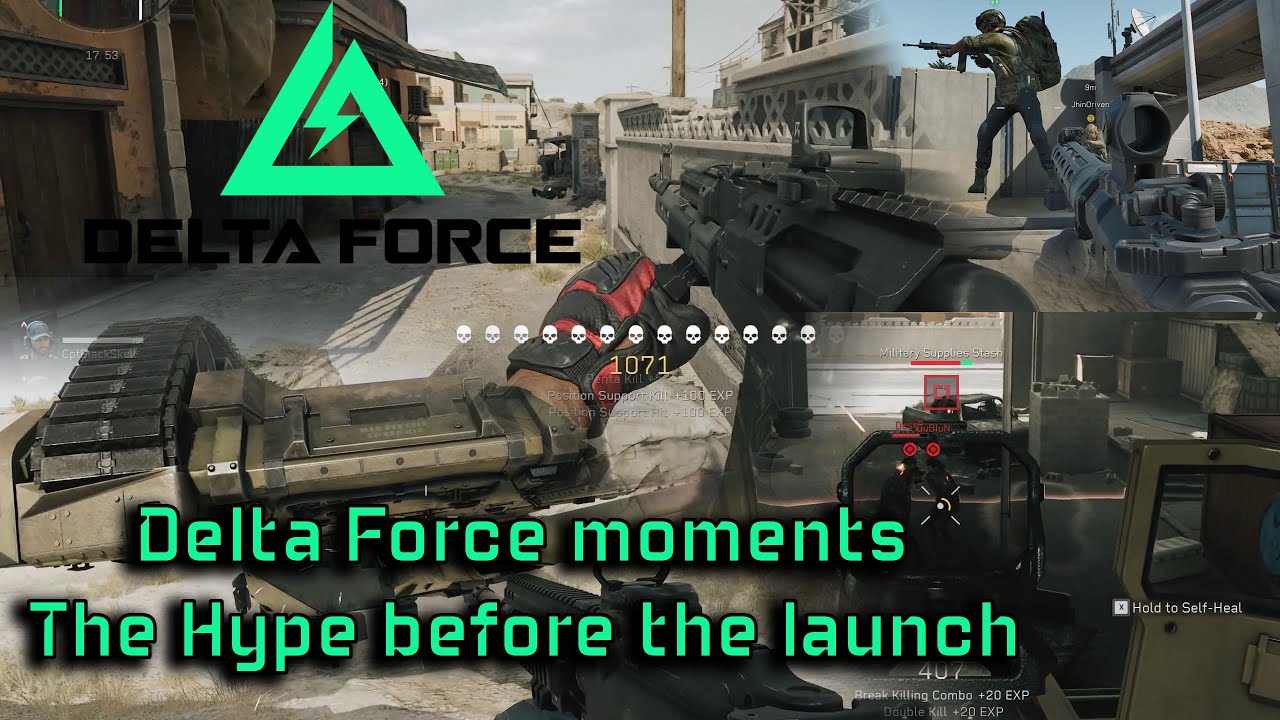 The Hype For Delta Force - Clips and Funny Moments - YouTube