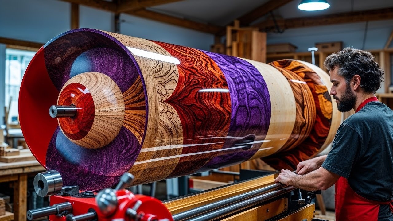 Amazing Woodturning Art with Epoxy by DT Woodworking – Turn Ordinary ...