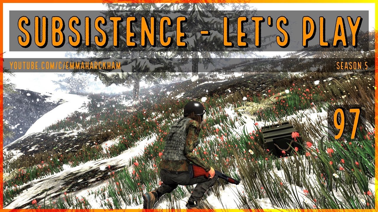 SNOWTIME! PERFECT LOCKED CRATE | Subsistence | Let’s Play Gameplay | S5 ...