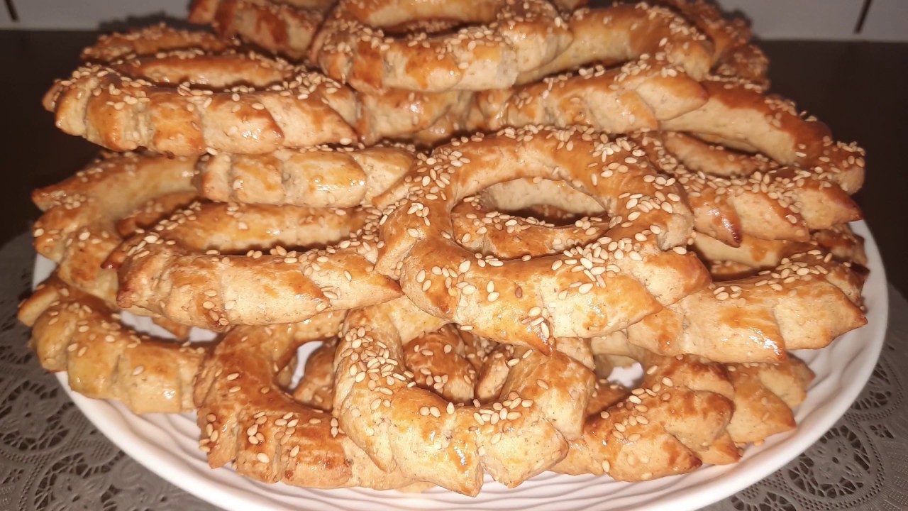 RECETTE DE KAAK MAROCAIN وصفة للكعك الوجدي - YouTube