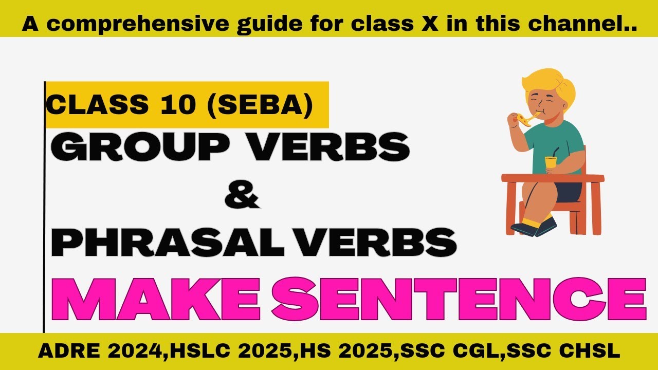 Master Verb Phrases & Group Verbs | Verbs for Class 10 competitive ...