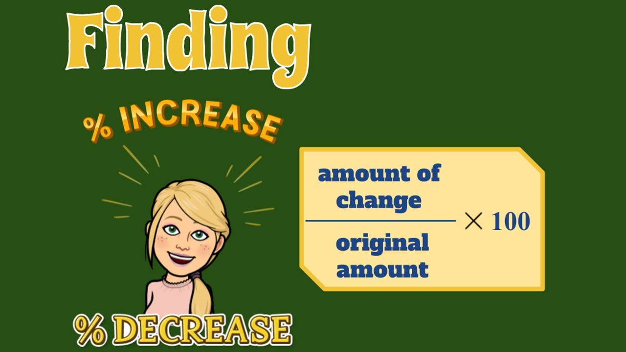How To Find The Percent Of Increase And Percent Of Decrease YouTube how-to-find-the-percent-of-increase-and-percent-of-decrease-youtube