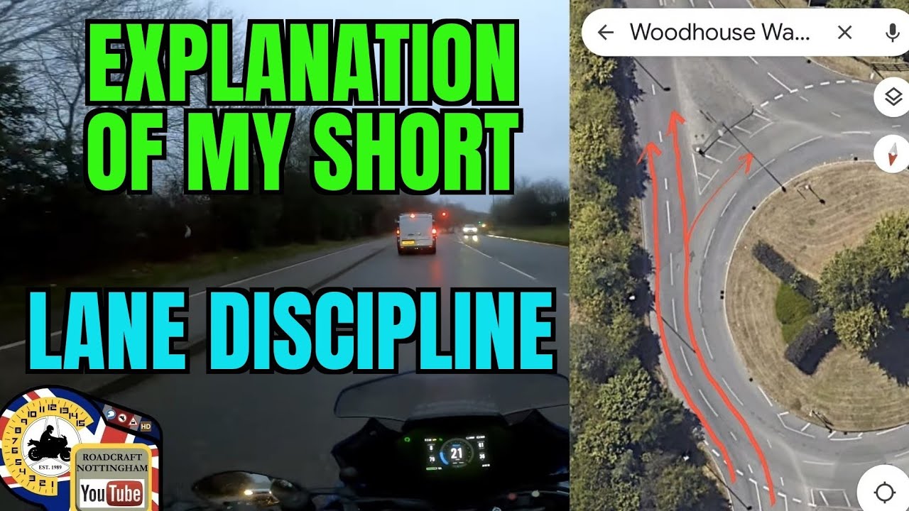 Lane discipline at roundabout explanation | clarification from the ...