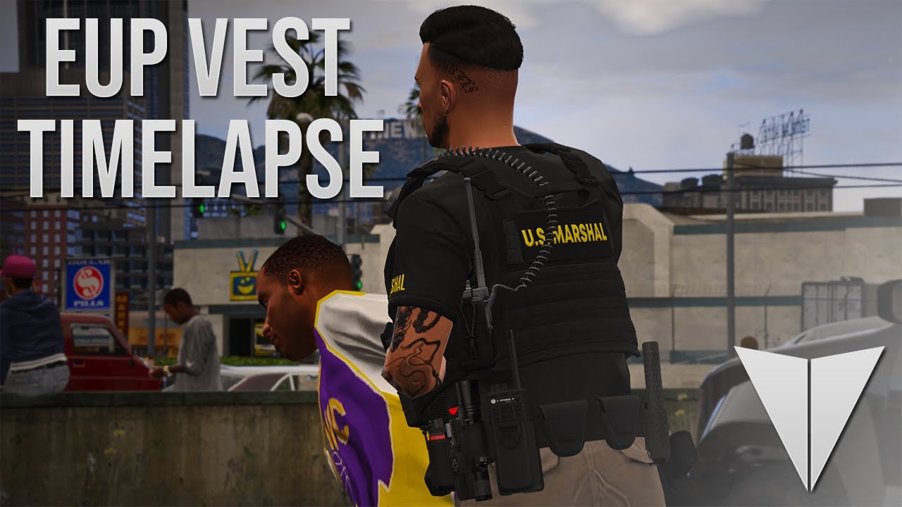 EUP Vest Retexture Timelapse | Photoshop - YouTube