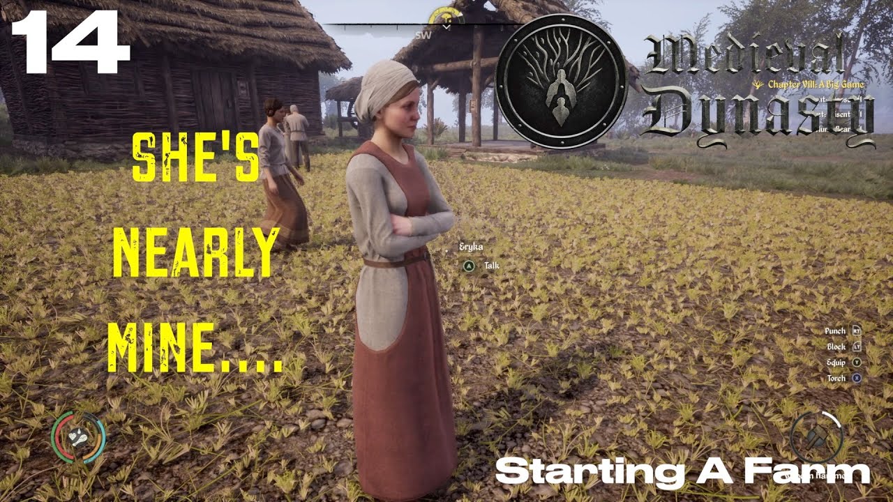 Medieval Dynasty - Starting a Farm | She's Nearly Mine! | Medieval ...