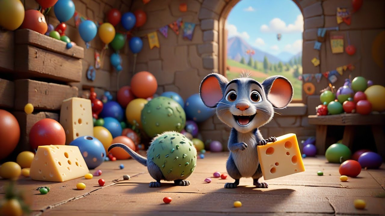 The Mouse’s Cheese Chase – Nursery Rhymes Songs for Kids 🐭🧀 - YouTube