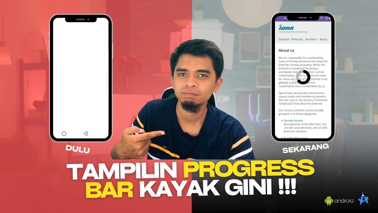 Cara Menambahkan Progress Bar di WebView Android Studio | Tutorial ...