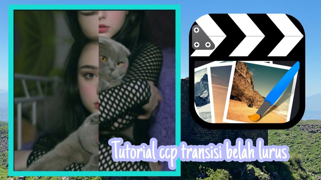 Tutorial ccp transisi belah lurus:MUDAH😱😱😱 - YouTube