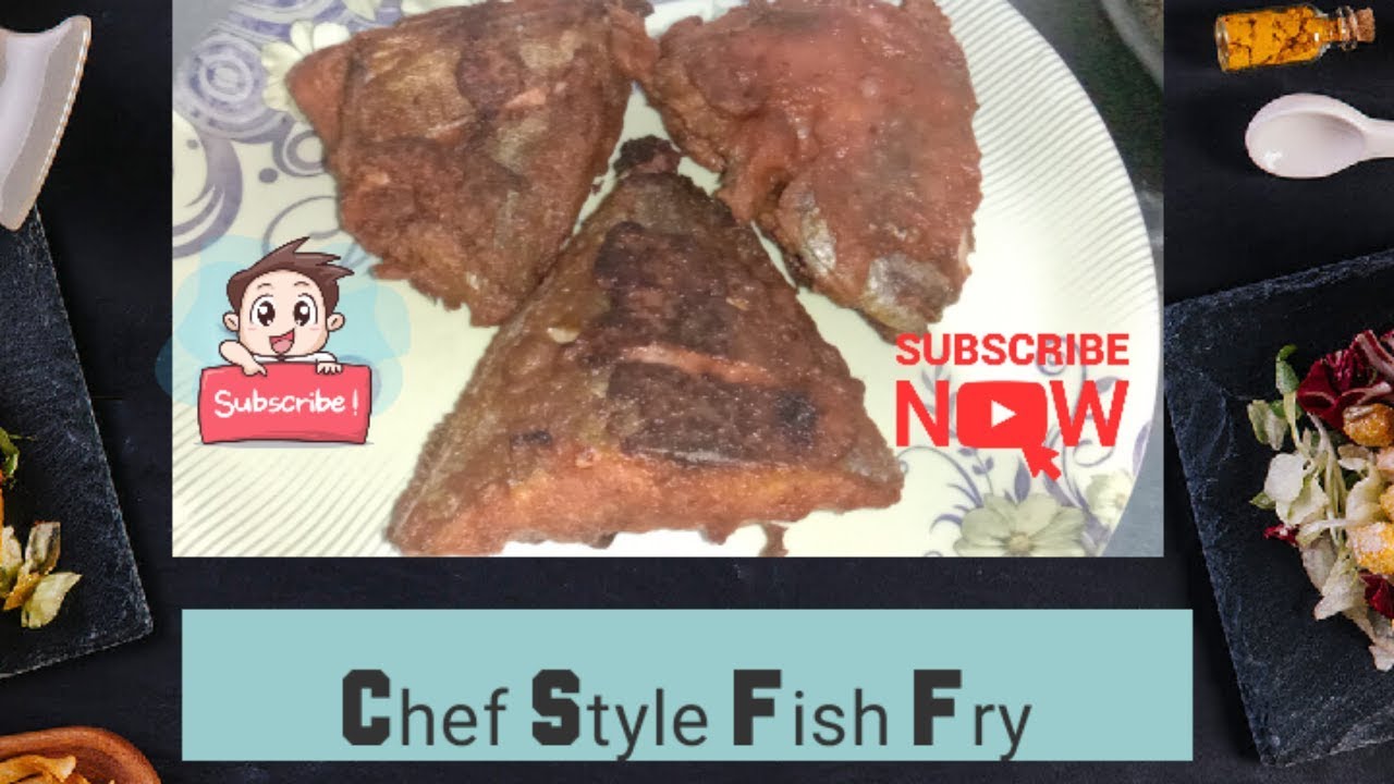 Chef Style Fish Fry | How to make Fish Fry Recipe | Halwa Fish Fry new ...
