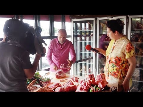 22 Saniyelik Et Kesme Gösterisi - Cüneyt Asan'dan Dünya Rekoru