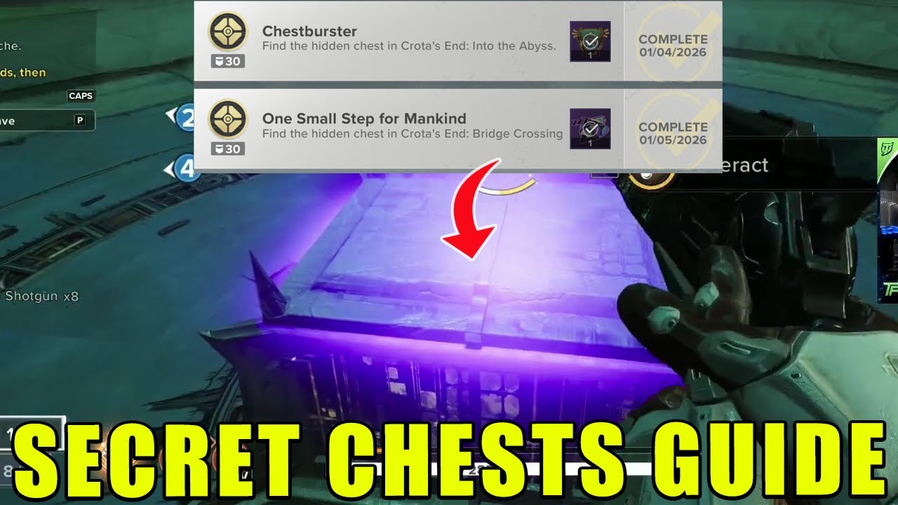 Crota's End Secret Chests Location Guide - Destiny Rising - YouTube