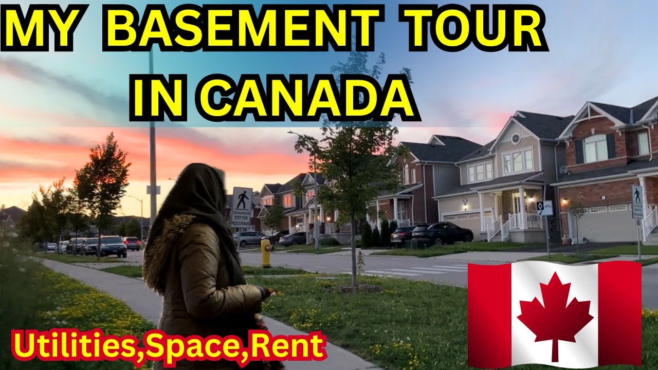 My Basement Tour in Canada 🇨🇦 | Utilities,Rent,House Tour of Basement ...