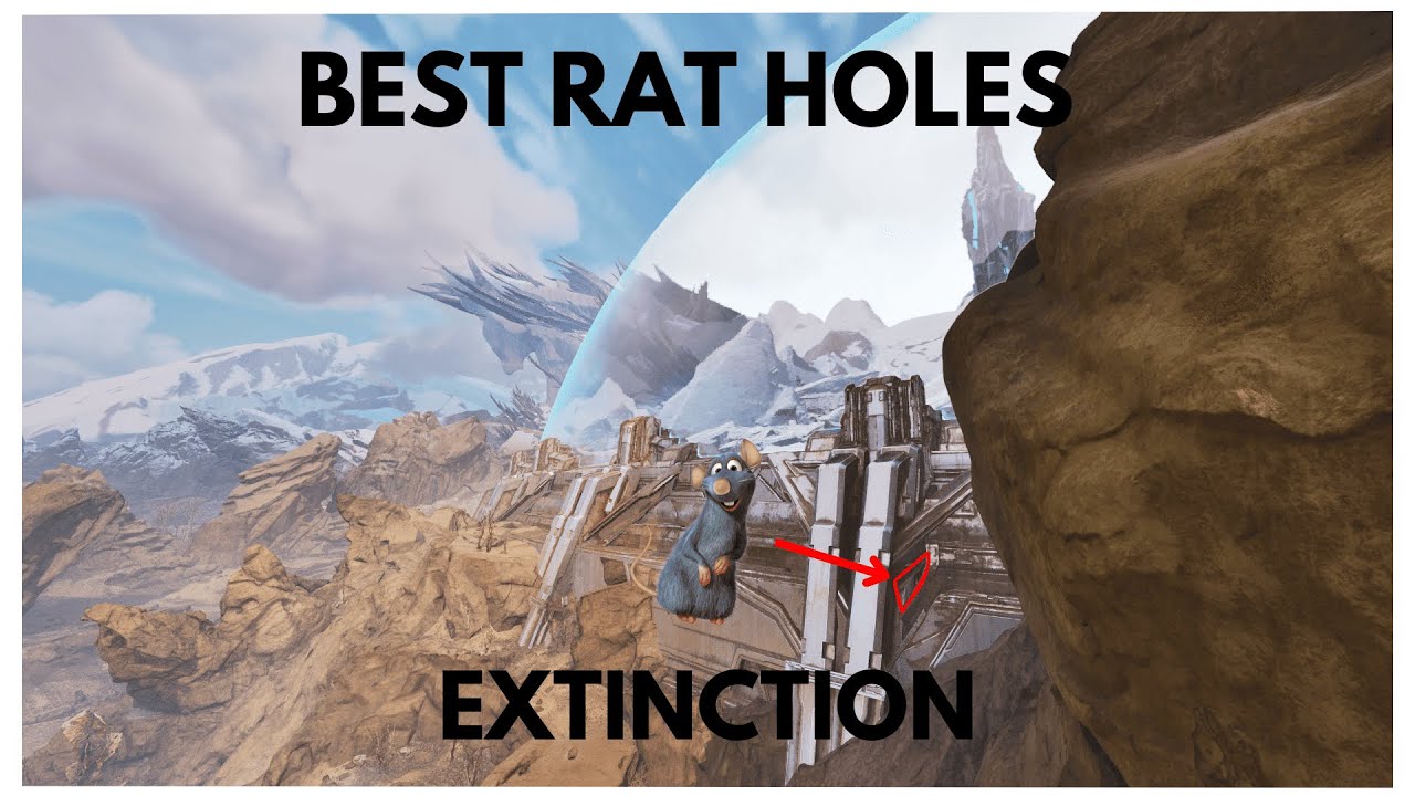 BEST RAT HOLES in EXTINCTION ARK SURVIVAL ASCENDED - YouTube
