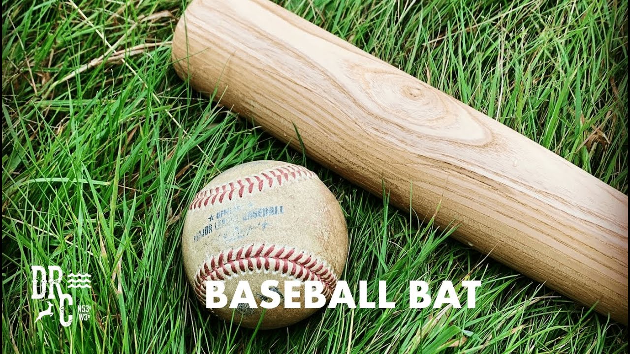 Making a Baseball Bat || My First Woodturning Project - YouTube