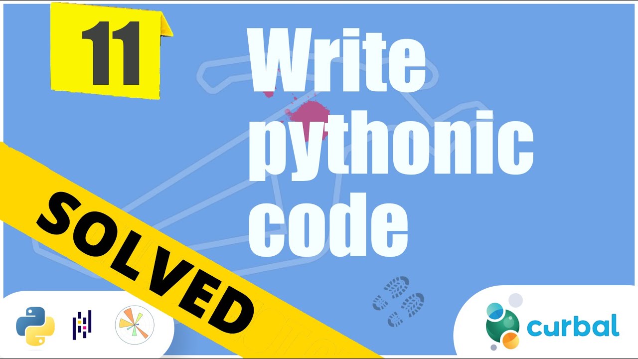 Bite 11: Write pythonic code | Python crime mystery game – Curbal Bite 11: Write pythonic code | Python crime mystery game – Curbal