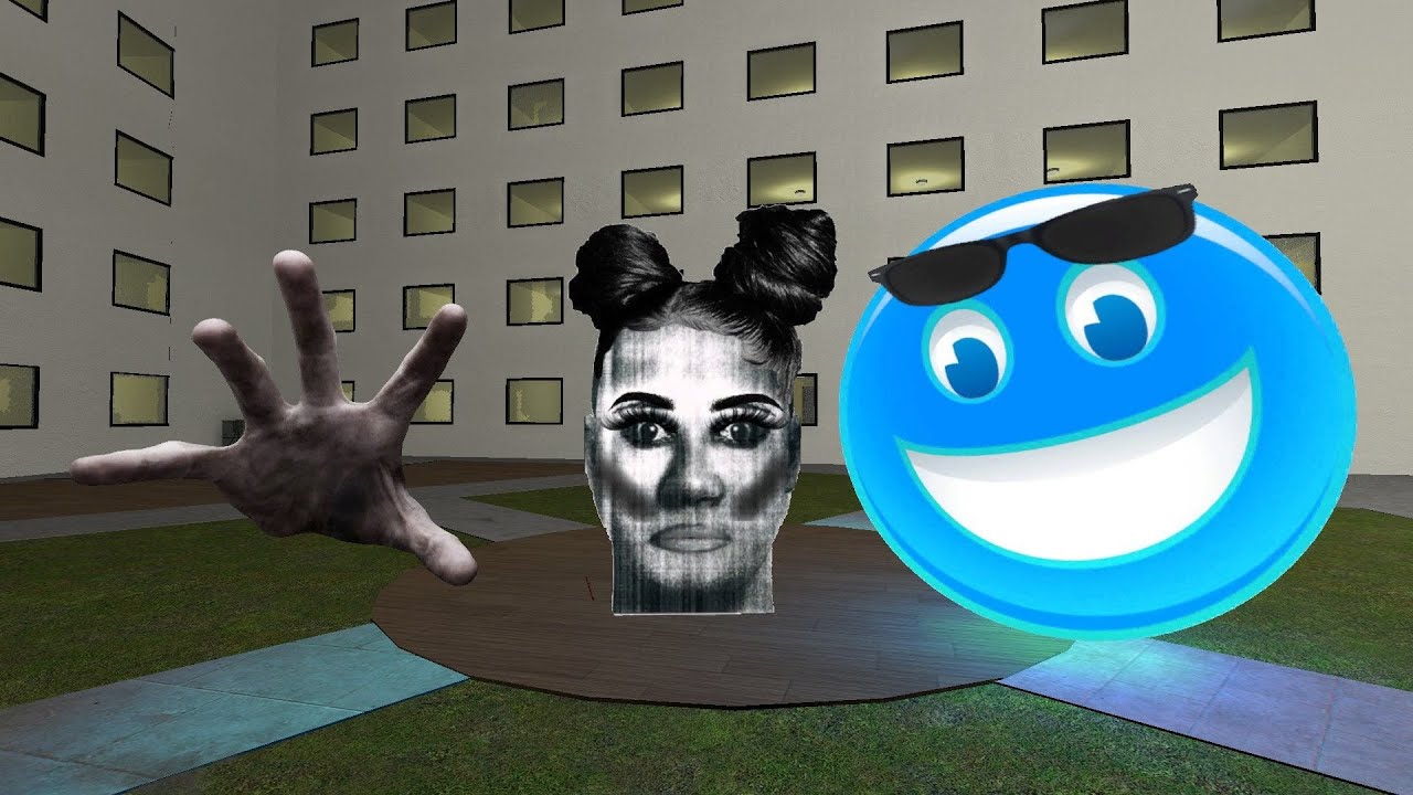Hi Hand Of God Selene And Smile Nextbot Gmod In Hotel Room Fun Mod ...