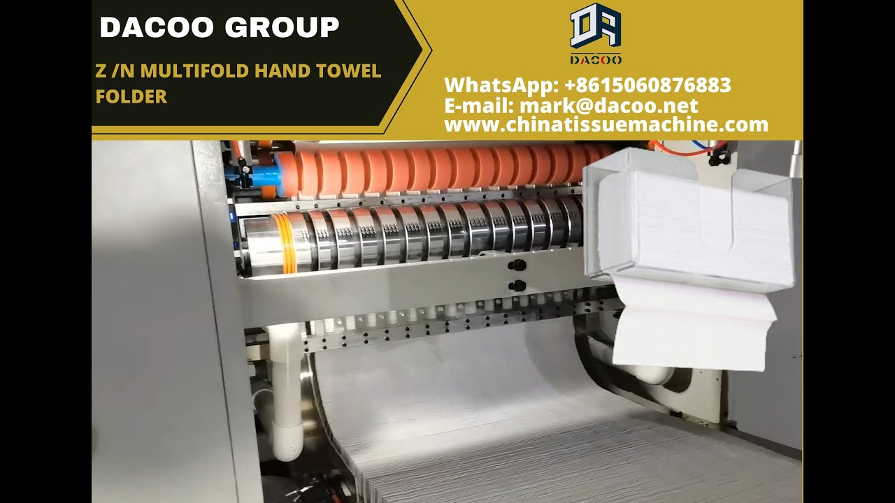 Z Fold Multifold N Fold Hand Towel Paper Folding Machines - YouTube