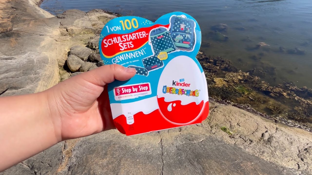 Special 4 pack Germany kinder surprise - YouTube