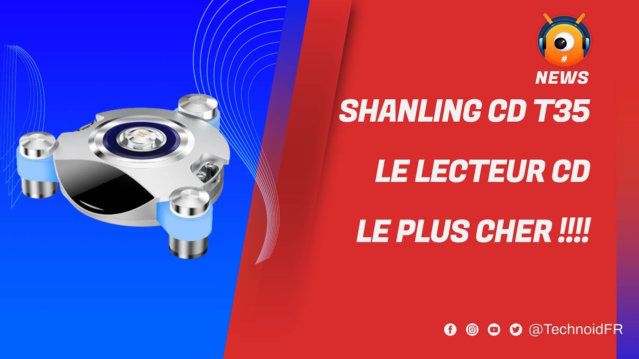 NEWS HIFI : Le SHANLING CD T35 est à 99 exemplaires !! - YouTube