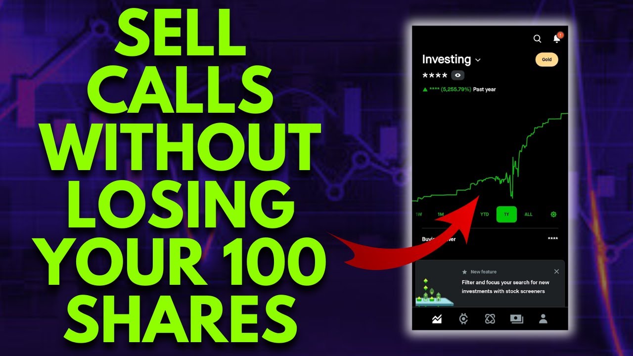 TRICK TO SELLING CALLS WITHOUT LOSING YOUR 100 SHARES! | TRADING ...