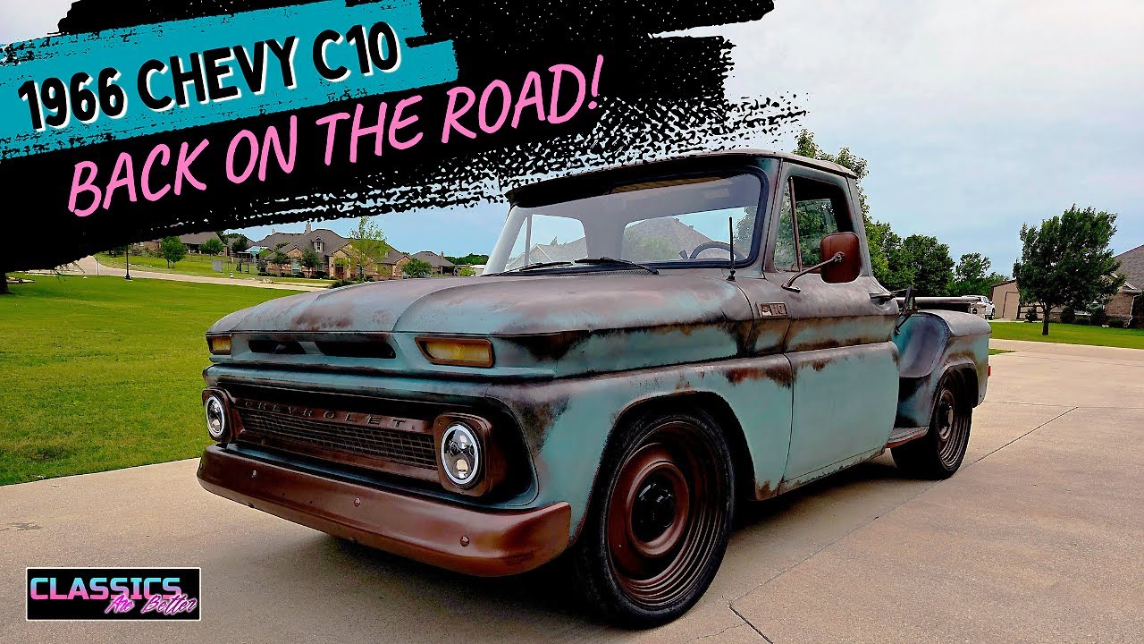Getting My Chevy C10 Roadworthy – First Drive in Years! - YouTube