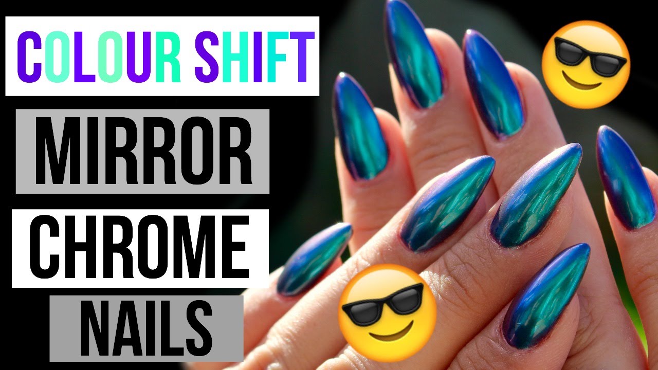 DUO CHROME COLOUR SHIFT MIRROR NAILS | COLOUR SHACK PIGMENTS | EFECTO ...