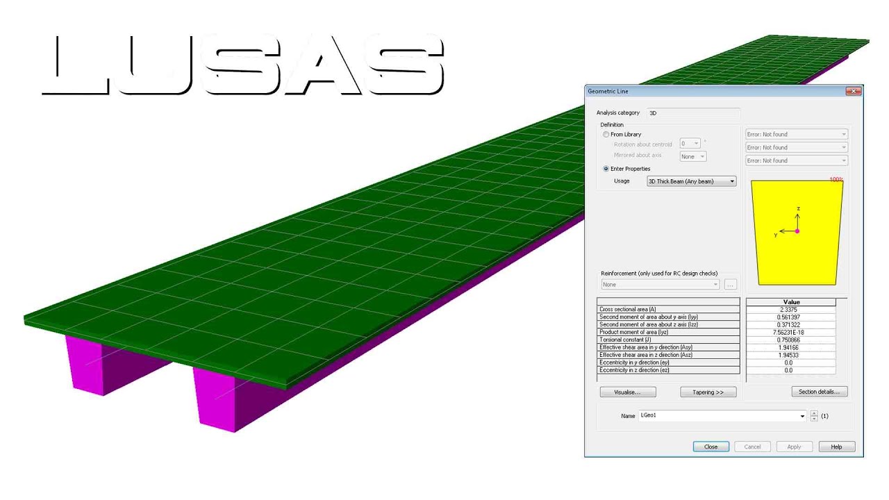 Simple post-tensioned bridge - Part 1 (deck modelling) - YouTube