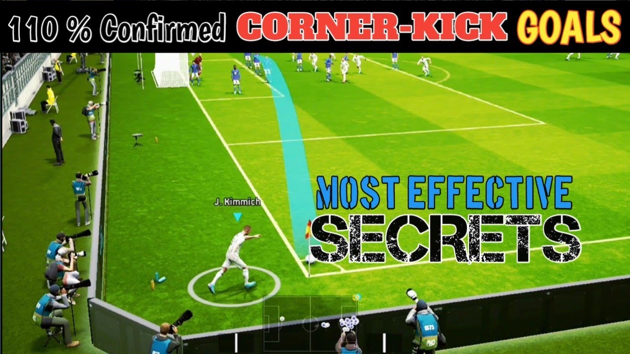 Top Secrets for Corner Kicks 😳| 110% confirm Goals Tutorial Trends This ...