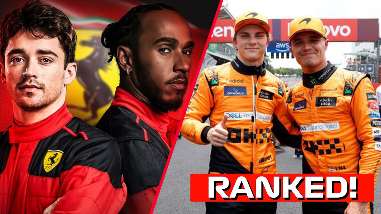 Ranking the F1 2025 Driver Lineups! - YouTube