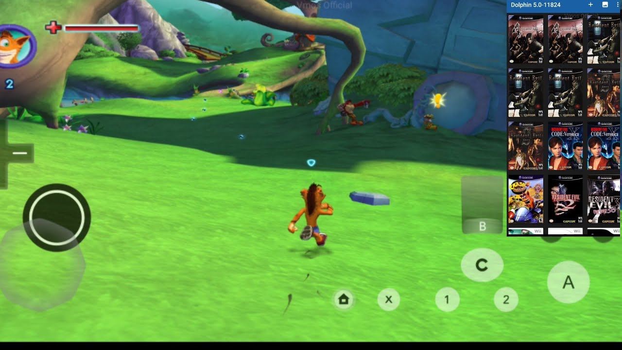 Dolphin Mobile Emulator 2K | Crash Mind Over Mutant Gameplay + Game ...