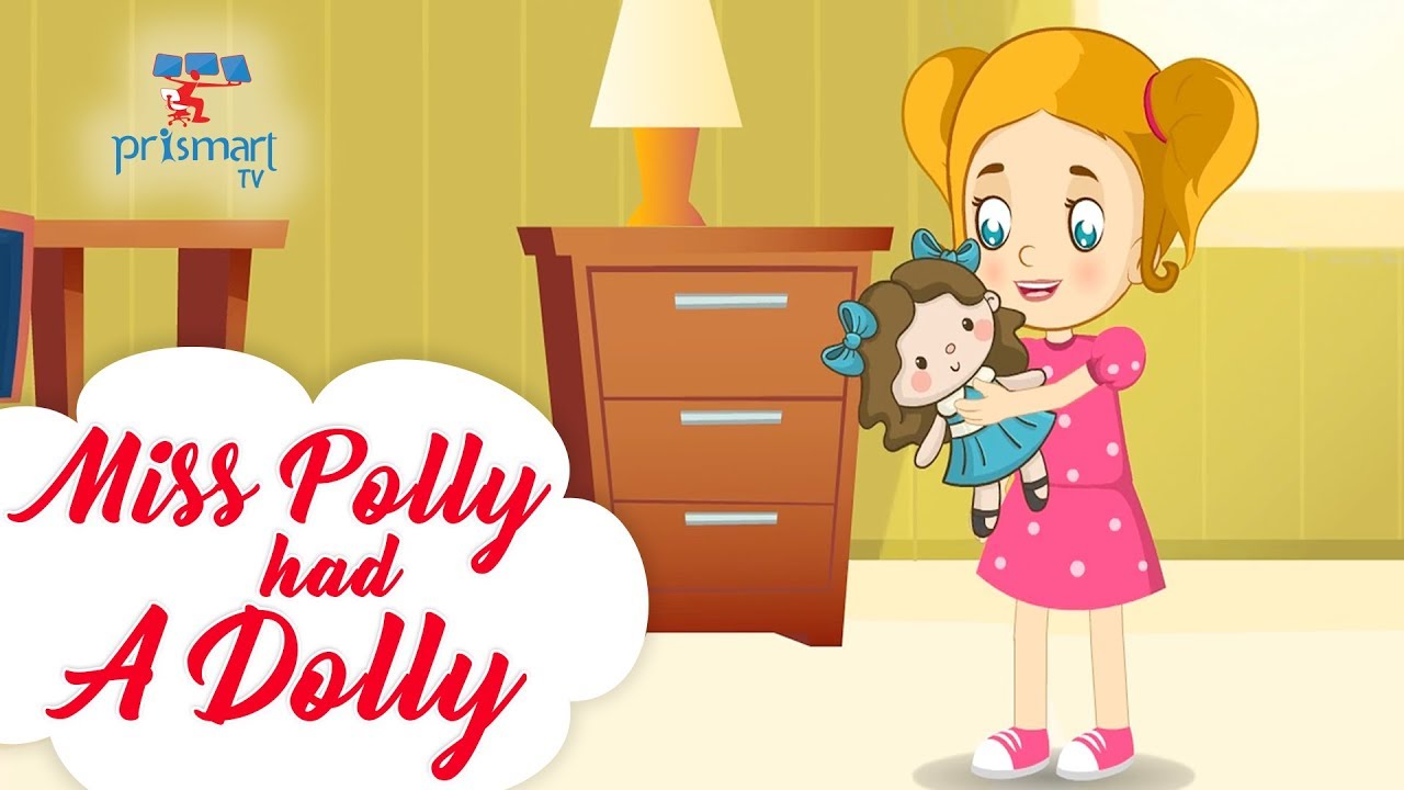 Miss Polly had a Dolly| Nursery Rhymes and Kids Songs #babysong Miss ...