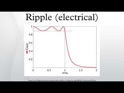 Ripple (electrical) - YouTube