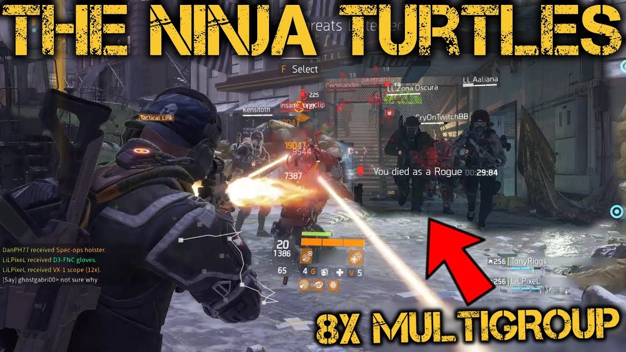 The Ninja Turtles - The Division - YouTube