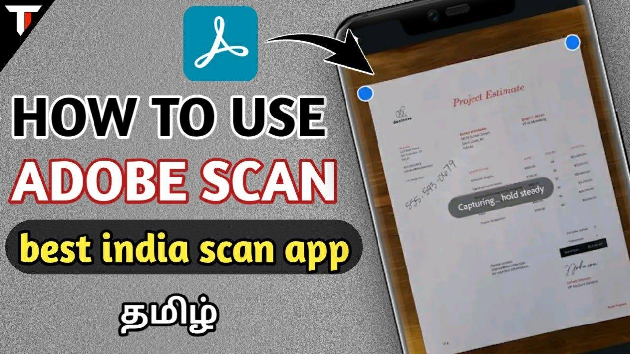 Adobe scan | How to use Adobe scan in tamil | Adobe scan tips in Tamil ...