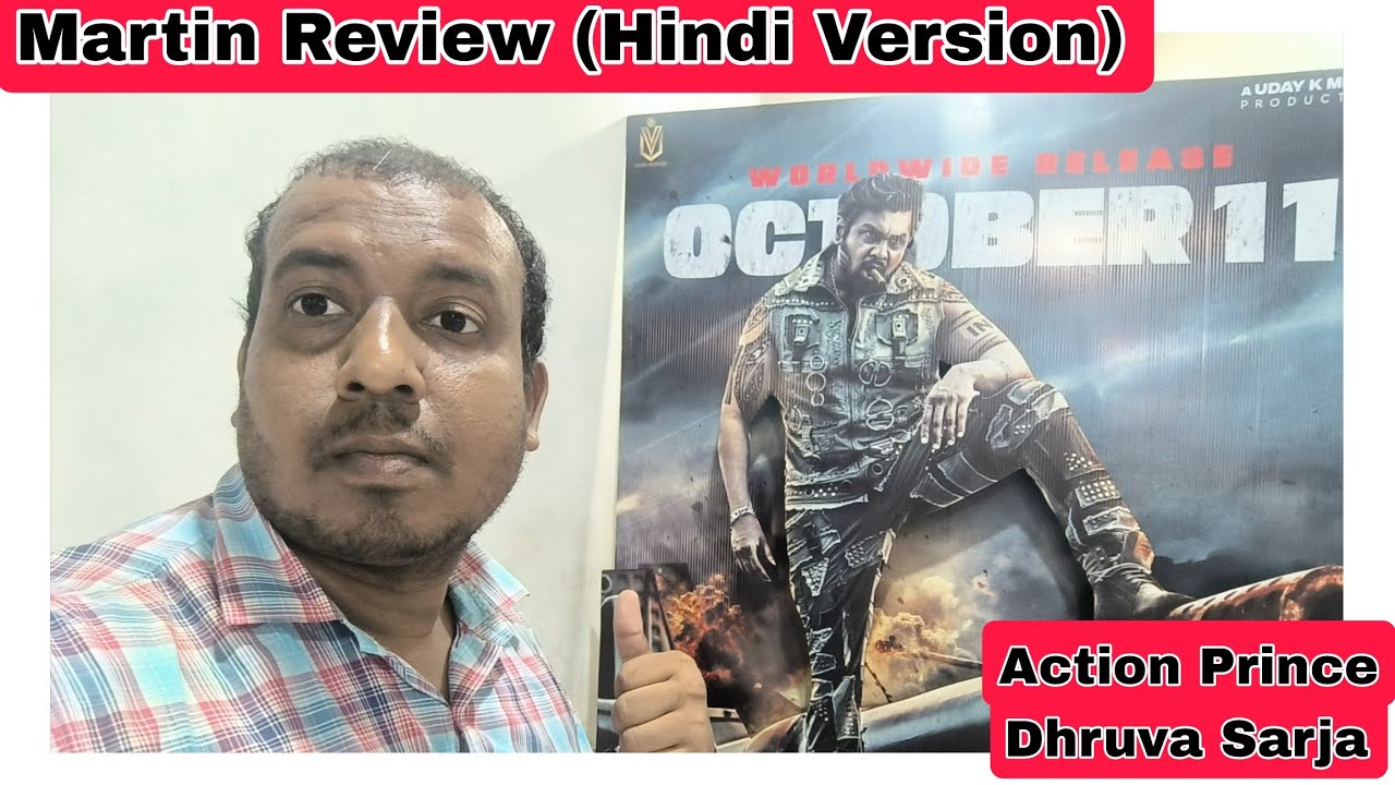 Martin Movie Review By Surya Featuring Action Prince Dhruva Sarja - YouTube