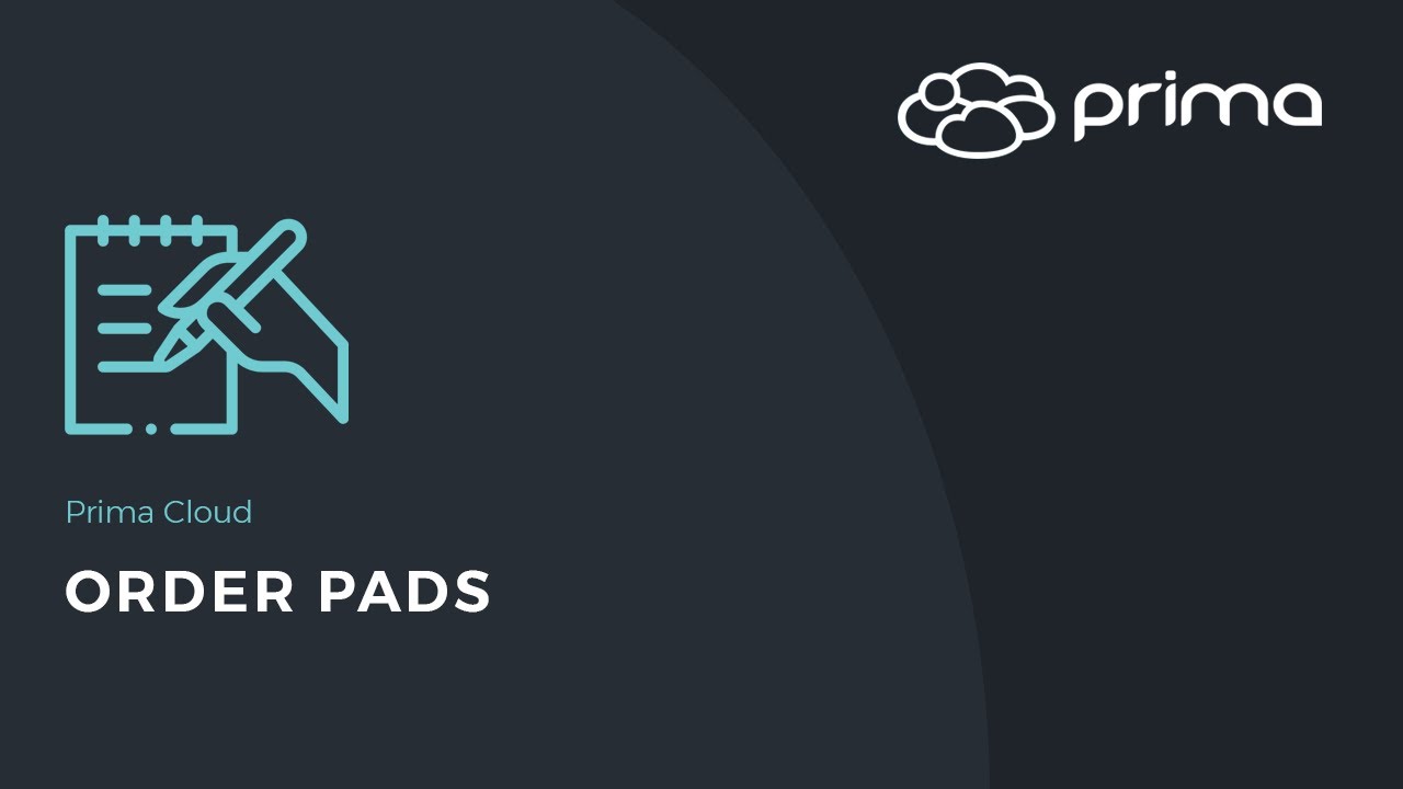 Order Pads Webinar - YouTube