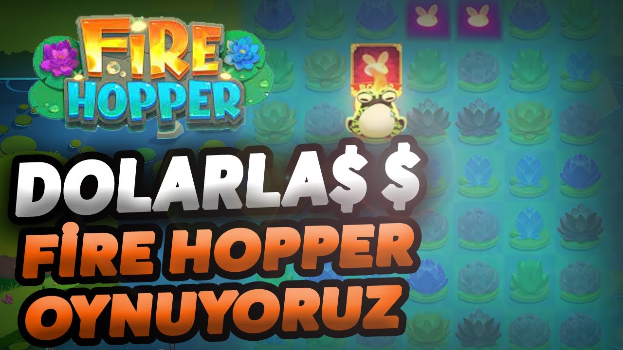 DOLAR İLE FİRE HOPPER BONUS BUY #pushgaming - YouTube