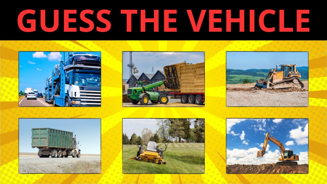 Guess The Vehicle By Picture | Fun & Educational 10-Second Quiz! - YouTube