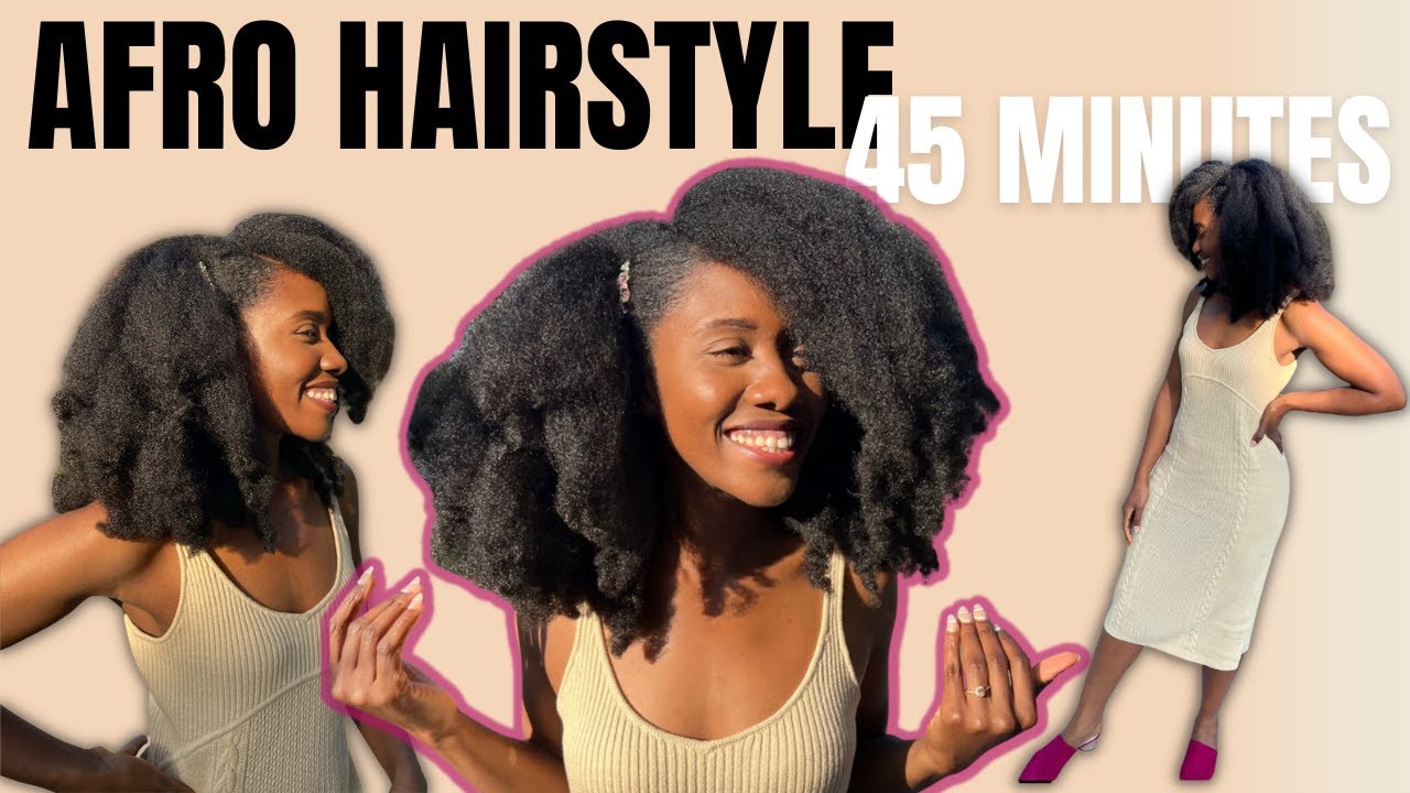 Effortless and Stylish Afro Hairstyles Tutorial | Pinterest Inspired ...