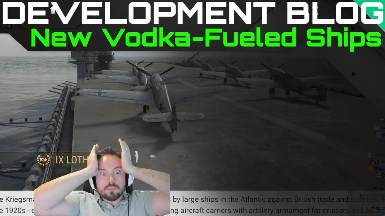 Development Blog - New Vodka-Fueled Ships - YouTube