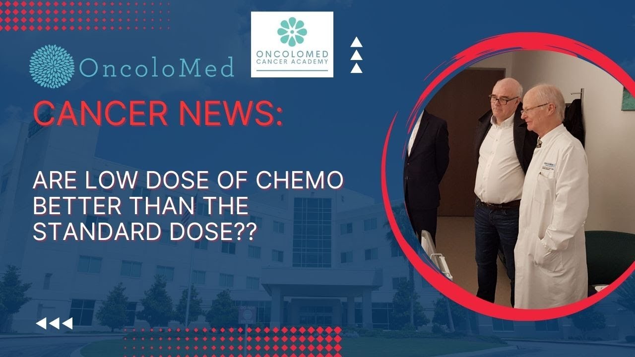 Low dose of chemo better than standard dose - YouTube