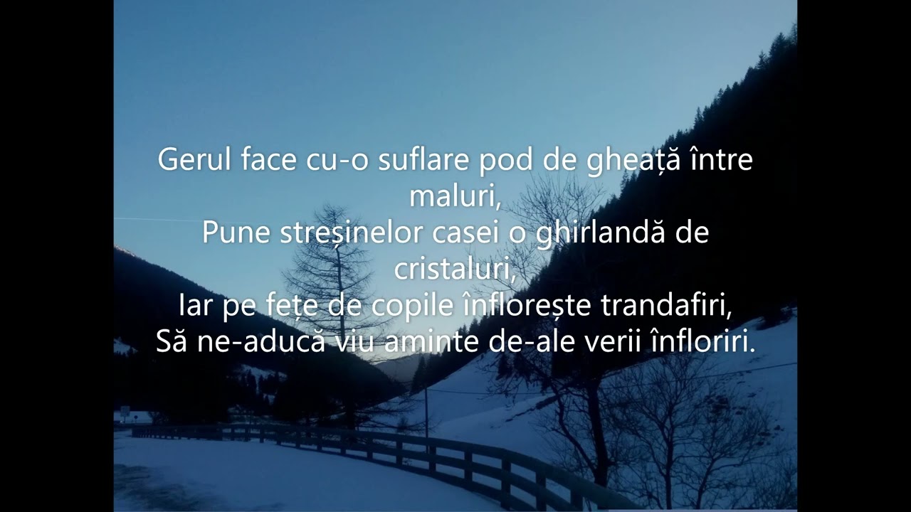 Vasile Alecsandri - Gerul - YouTube